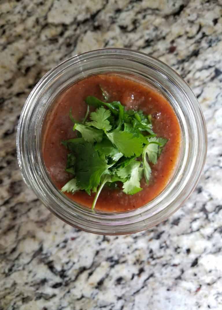 Roasted Tomato and Green Onion Salsa - Casual Foodist