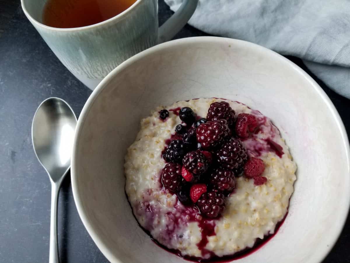 Easiest Instant Pot Steel Cut Oatmeal - Casual Foodist