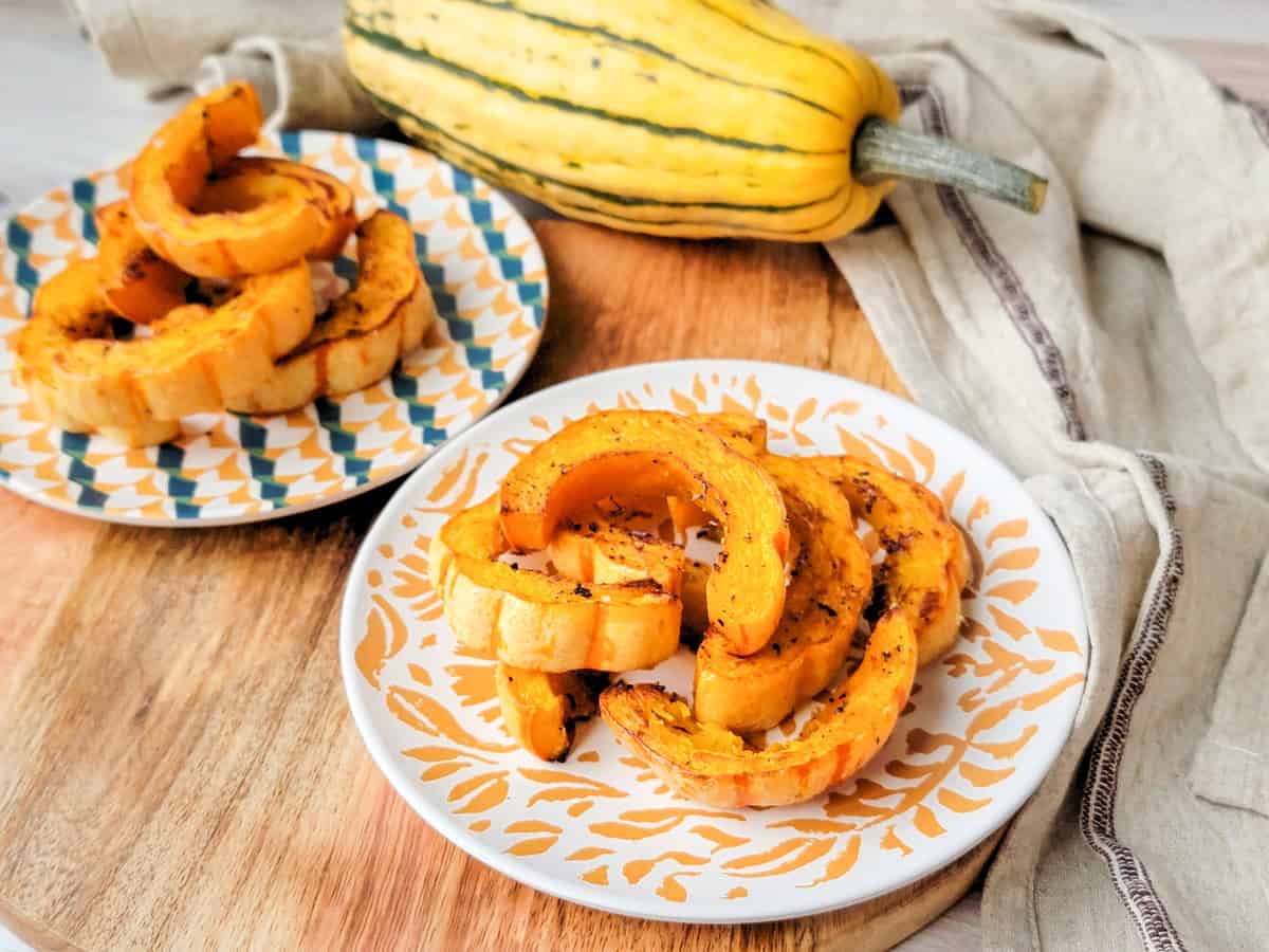 Easy Roasted Delicata Squash - Casual Foodist