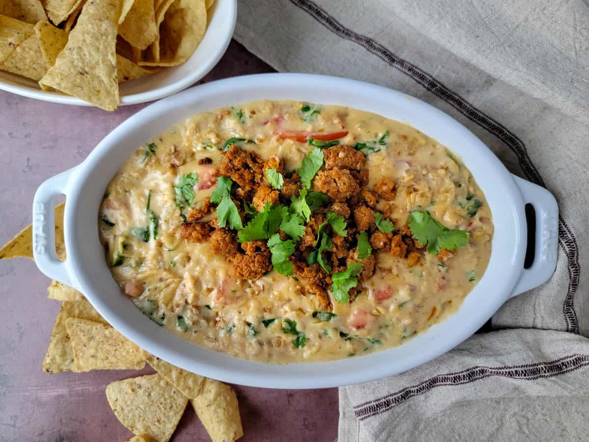 Loaded Chorizo Queso Dip - Casual Foodist