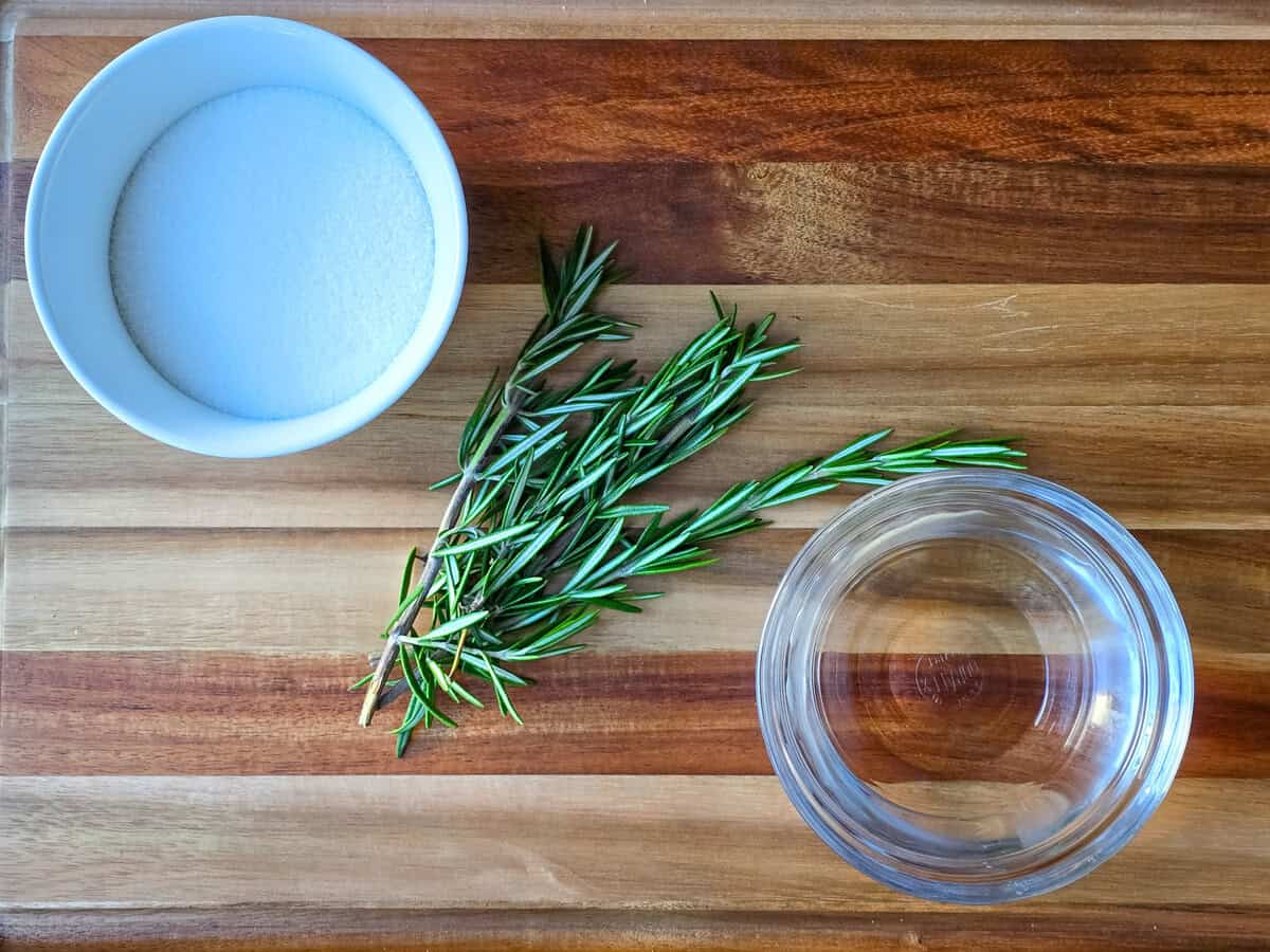 Rosemary Simple Syrup - Casual Foodist