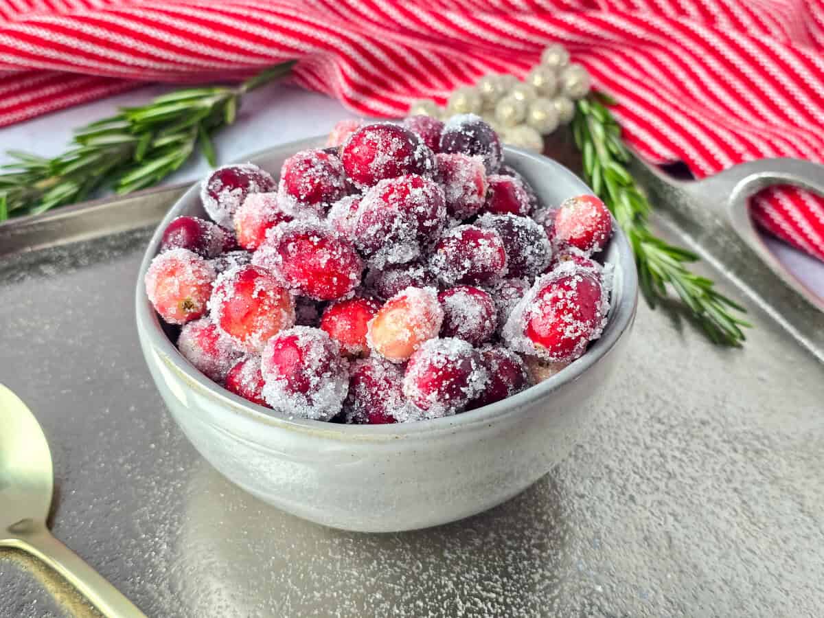 Sugared Cranberries - Casual Foodist